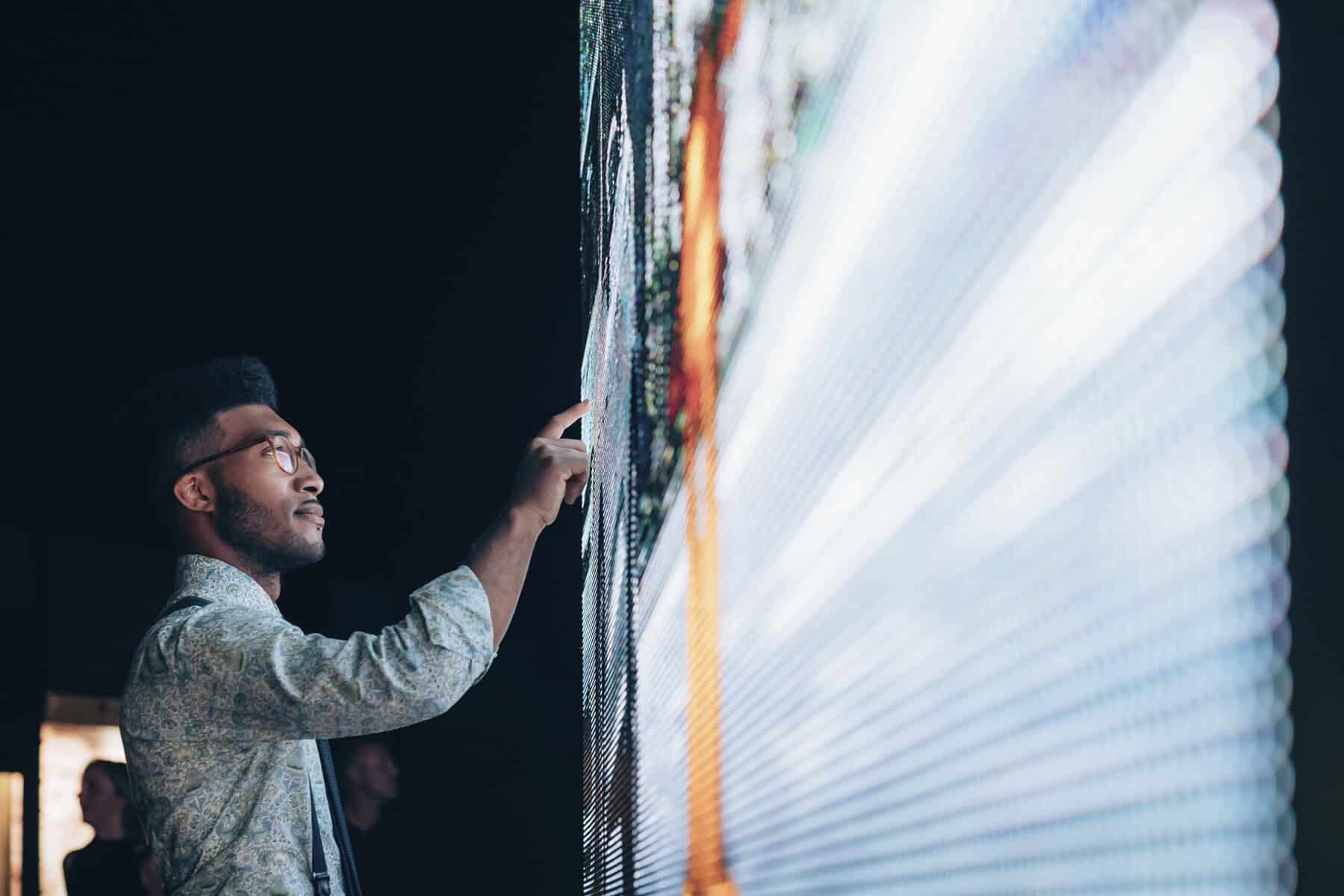 AI-powered LED wall for the Future of Interactive Events